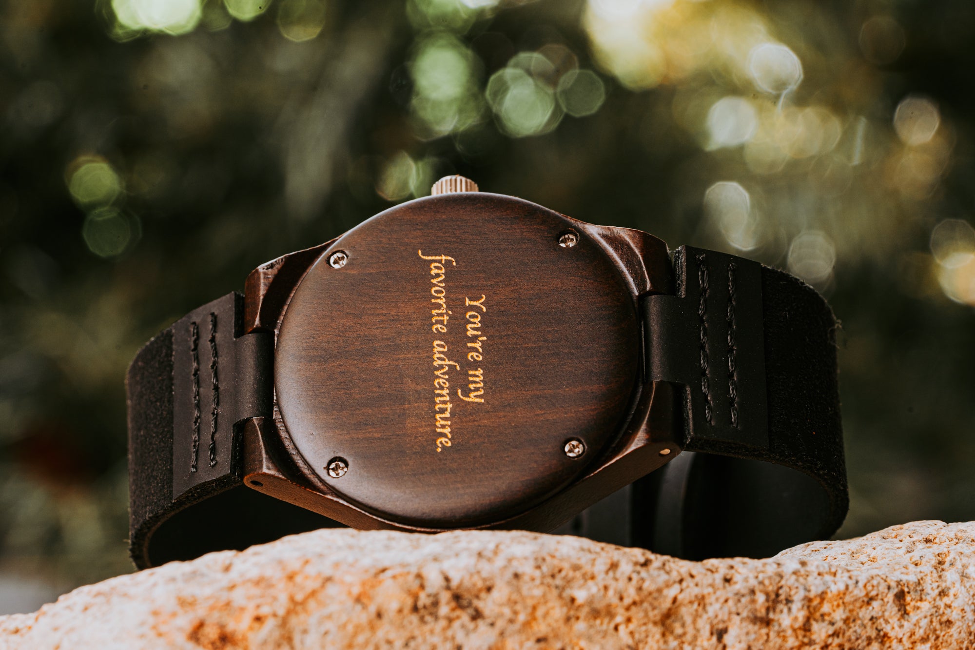 Top 5 Engraved Wooden Watches for Husband – Mountain Born
